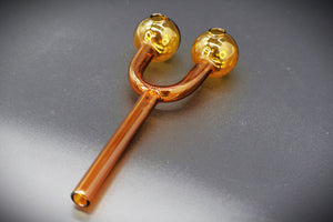 Double Head Glass Pipe Multi Color